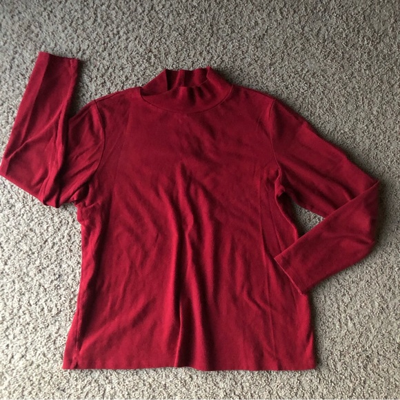 croft & barrow | Tops | Croft Barrow Solid Wine Color Top | Poshmark